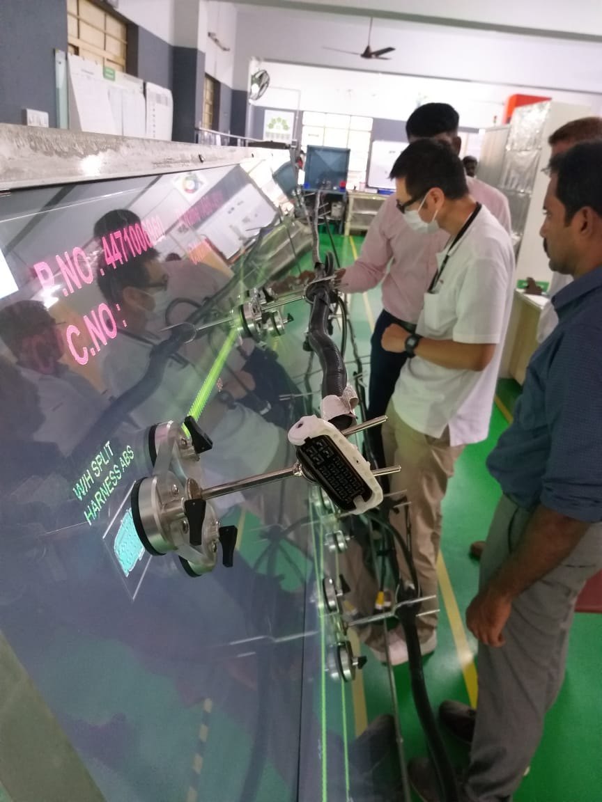 CHARA - Digital Wiring Harness Manufacturing JIG Board